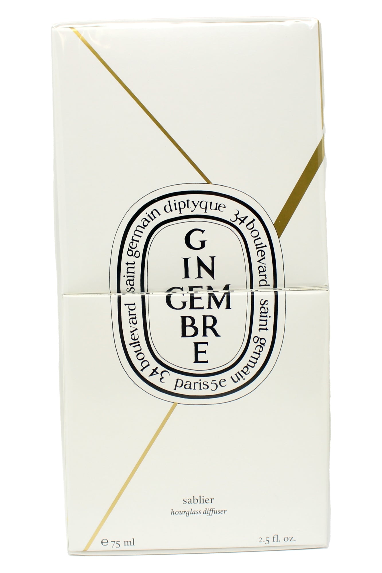 Diptyque Gingembre Hourglass Diffuser 2.5 Ounce – Skin Perfect Cosmetics