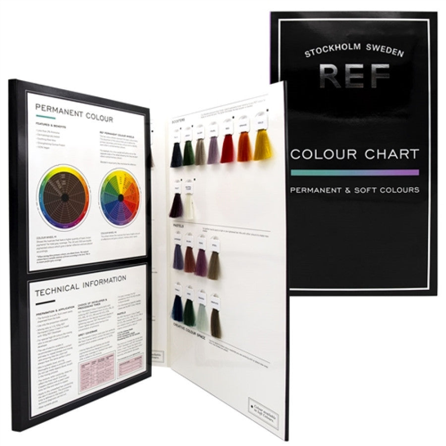 Ref Stockholm, Tools, Hair Colour Chart – Skin Perfect Cosmetics