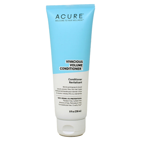 Acure Vivacious Volume Conditioner with Mint & Echinacea, 8 Fl Oz ...