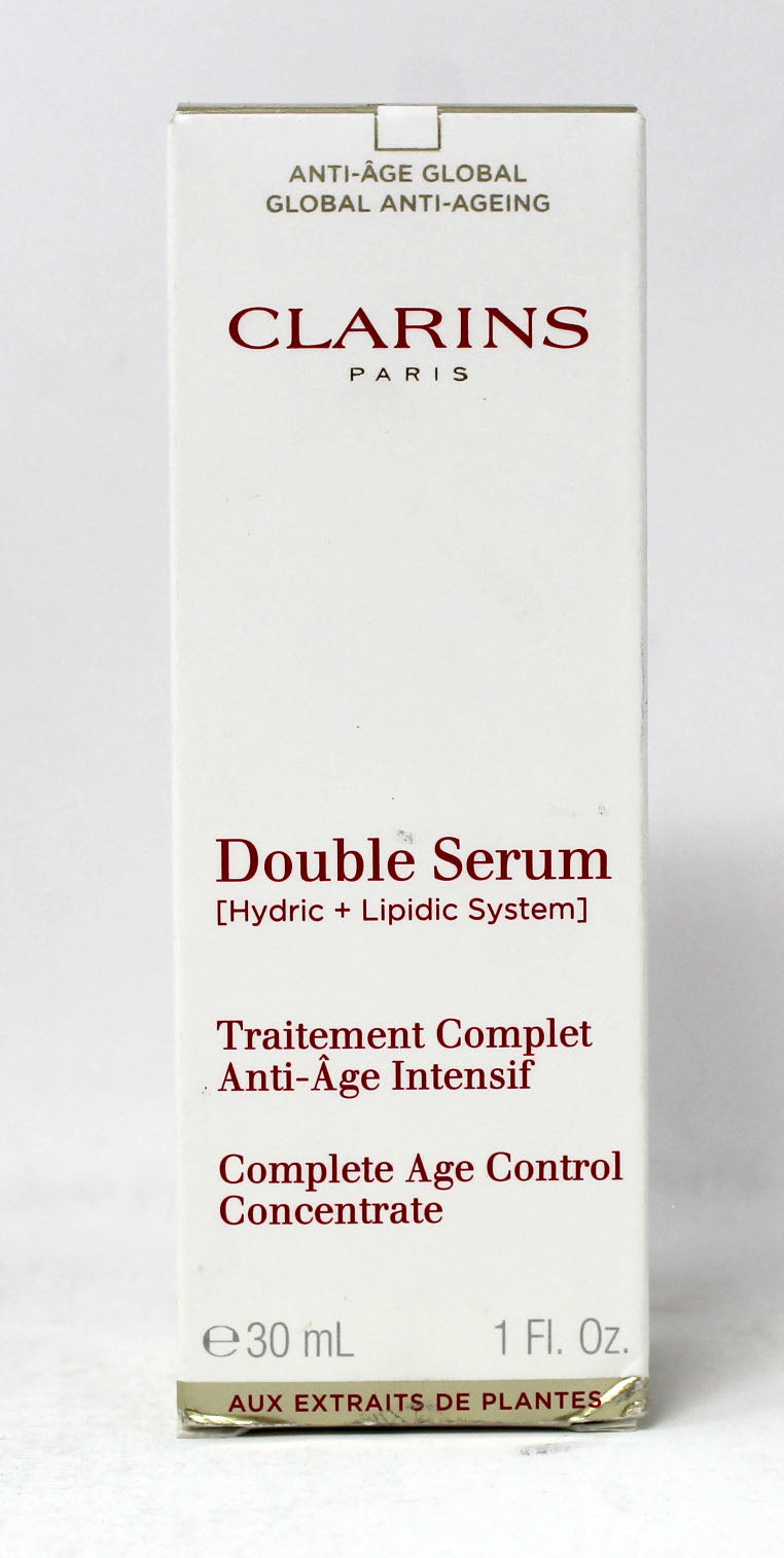 Clarins Double Serum Complete Age Control Concentrate 1 Ounces – Skin ...