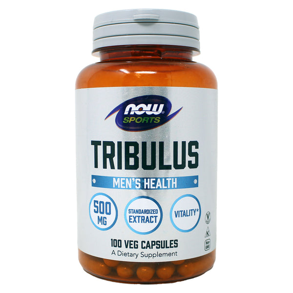 NOW Sports Tribulus 500MG Enhanced Vitality 100 Veg Capsules – Skin ...