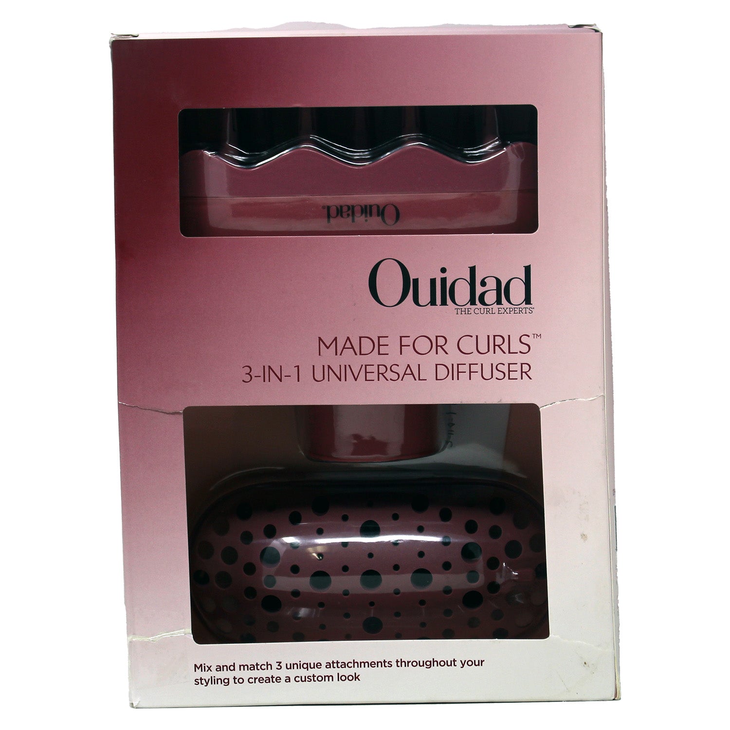 Ouidad Made For Curls 3-in-1 Universal Diffuser Rose – Skin Perfect ...
