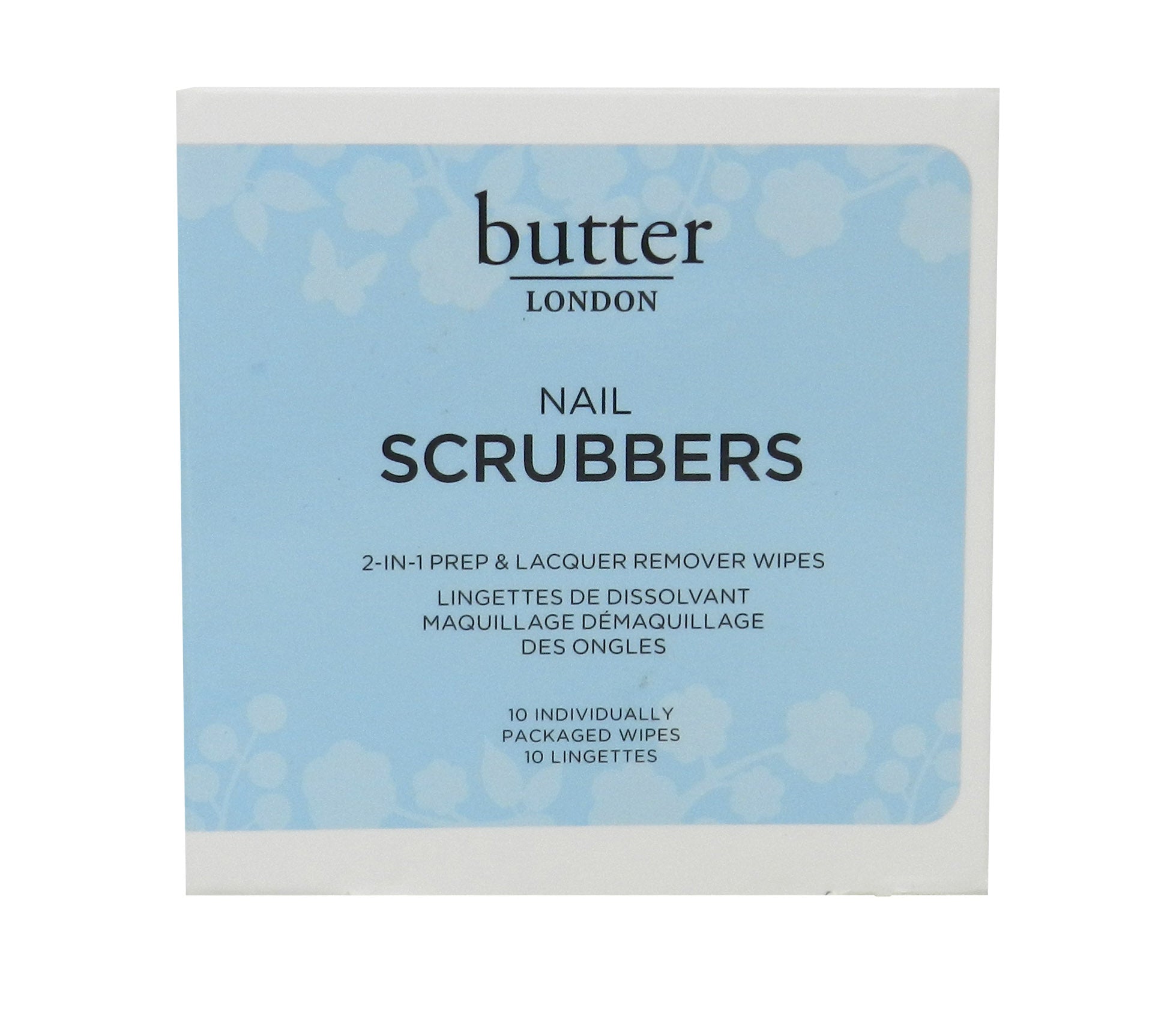 Butter London Nail Scrubbers Lacquer Remover Wipes 10 Count – Skin ...