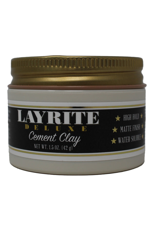 Layrite Deluxe Cement High Hold Clay 1.5 Ounces – Skin Perfect Cosmetics