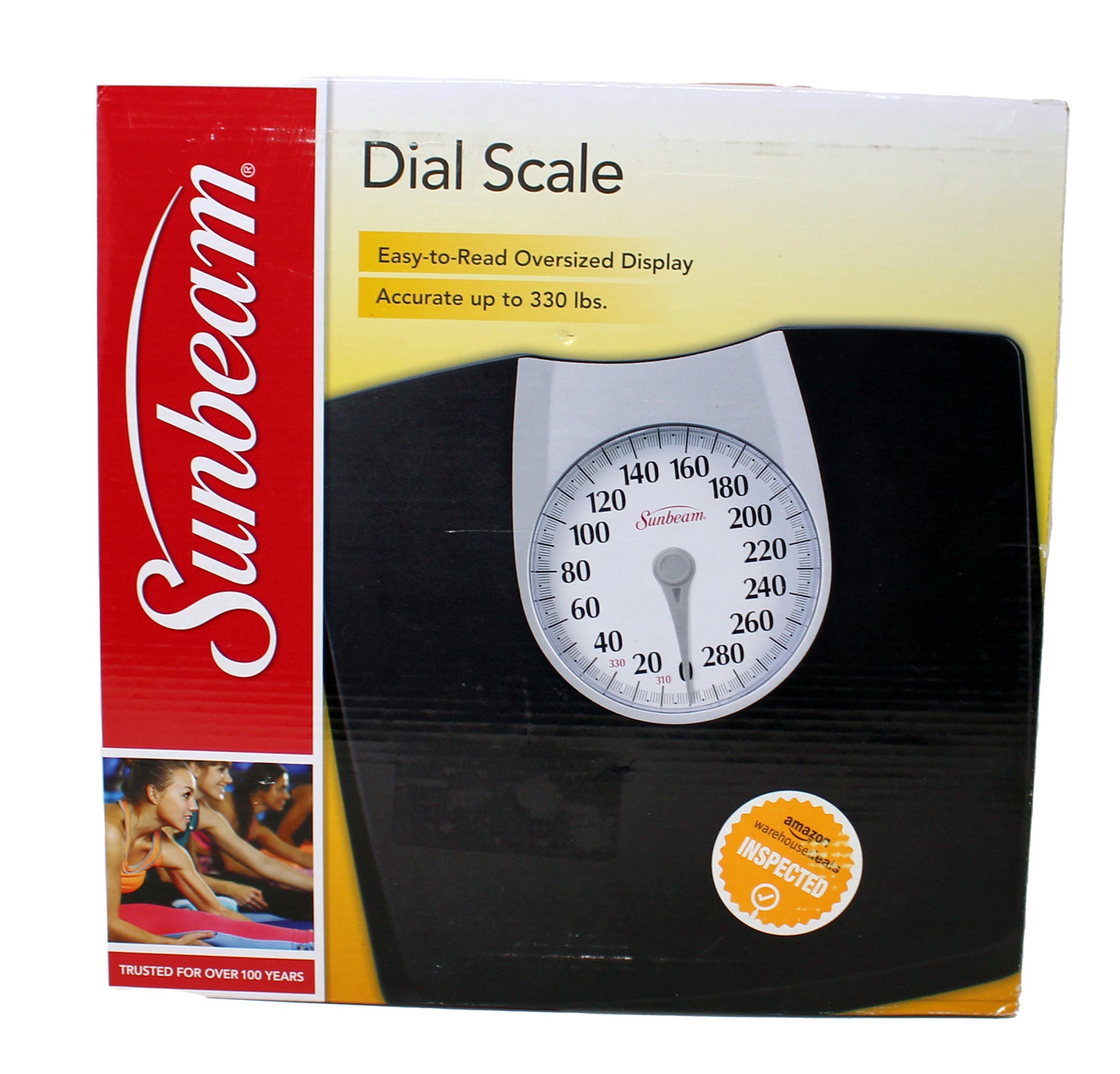 Sunbeam Dial Scale 330 Pound Capacity 1 Count – Skin Perfect Cosmetics